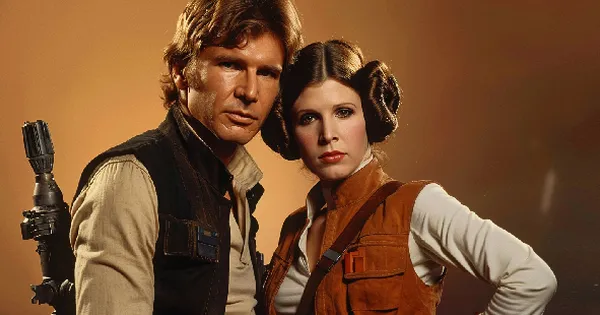 What would you look like as Han Solo and Leia?